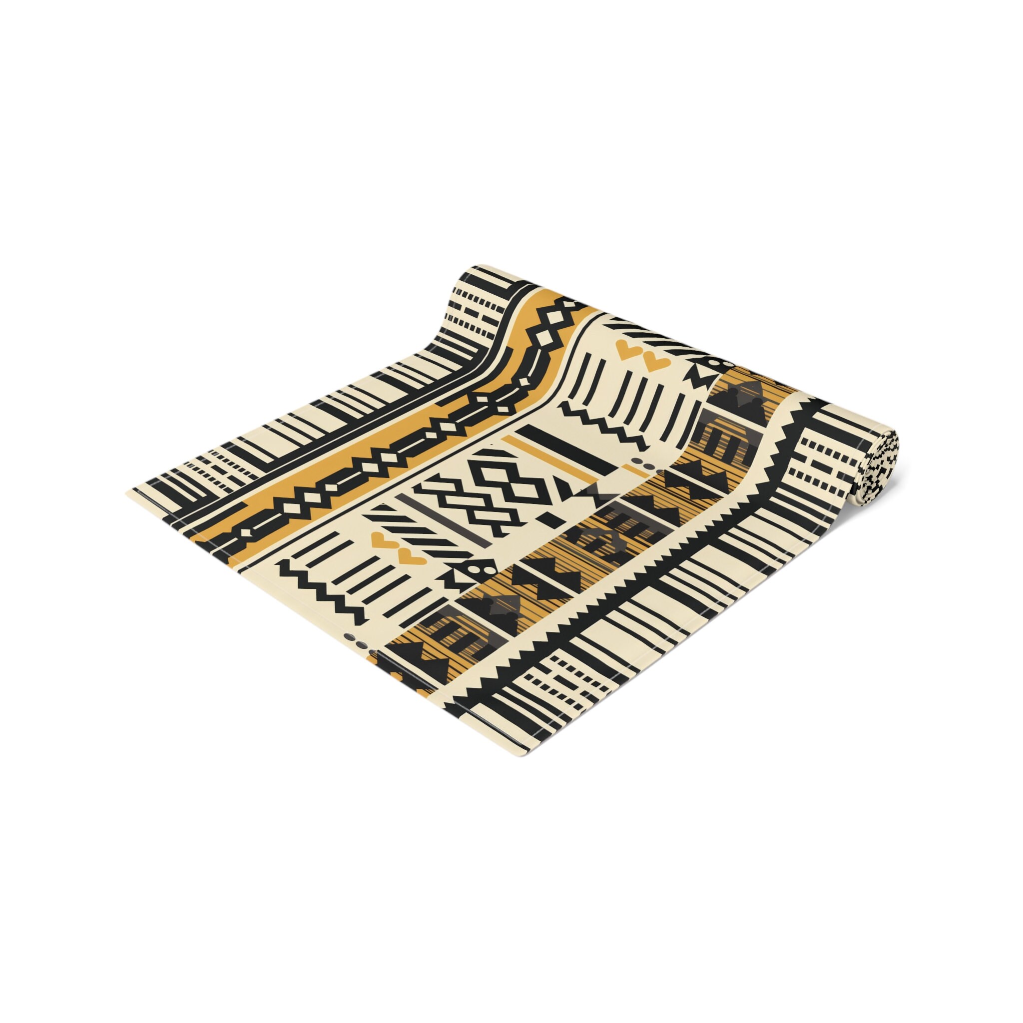 Modern Mudcloth Inspired Table Decor | Ethnic Table Runner | African ...