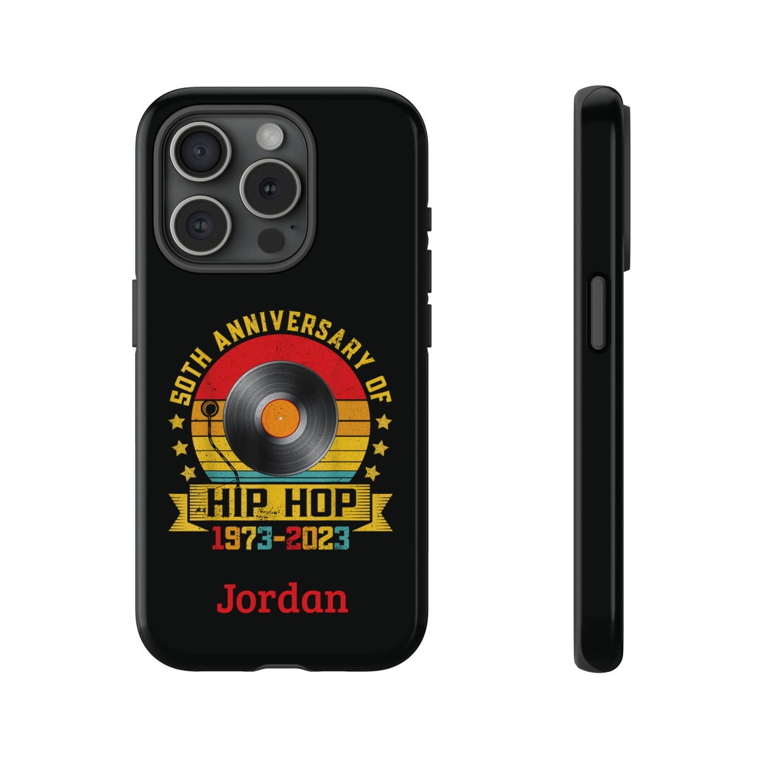 Custom 50th Anniversary of Hip Hop Phone Case| Iphone, Samsung Galaxy ...
