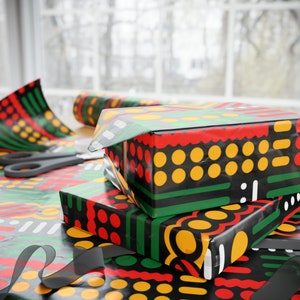 Colorful African Wrapping Paper| Ethnic Wrapping Paper| African ...