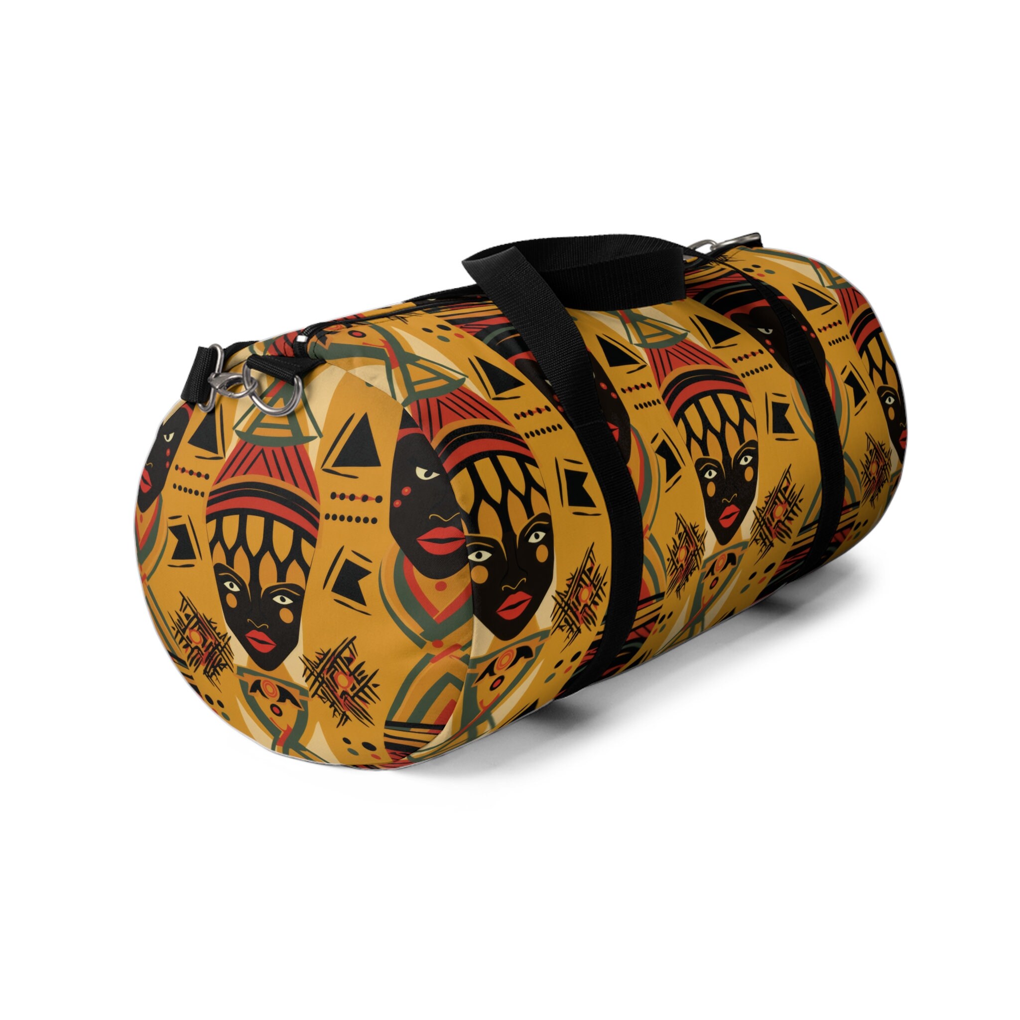 Modern African American Travel Duffle Bag| Modern African Print Bag ...
