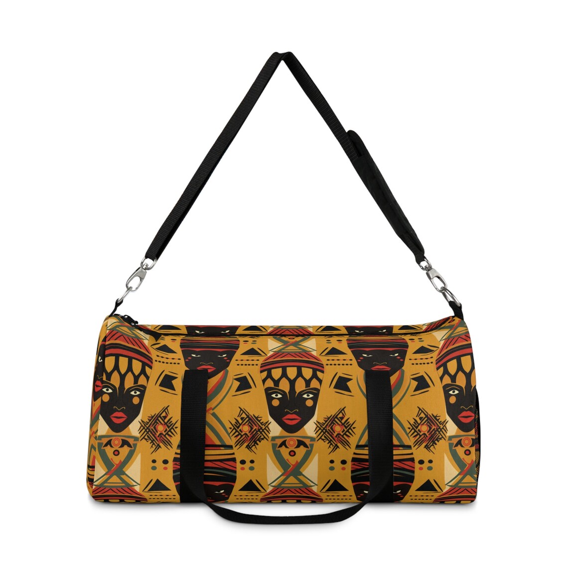 Modern African American Travel Duffle Bag| Modern African Print Bag ...