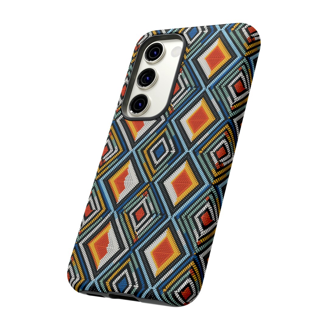 Ethnic Phone Case | African Zulu Bead Art Inspired Phone Case| Iphone ...