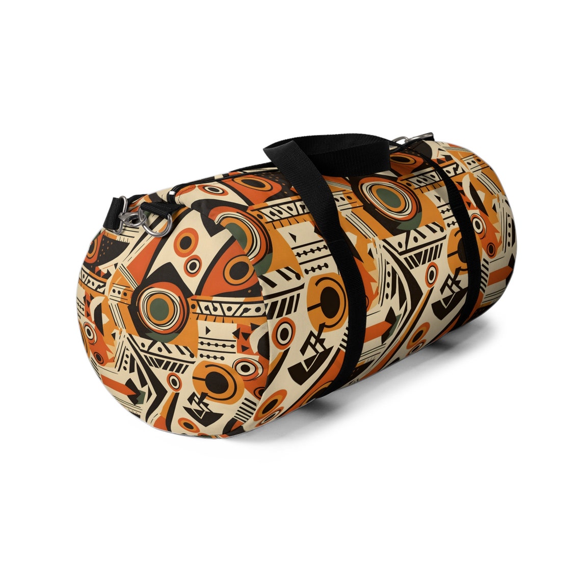 Modern African Print Bag African American Travel Duffle Bag Weekender ...
