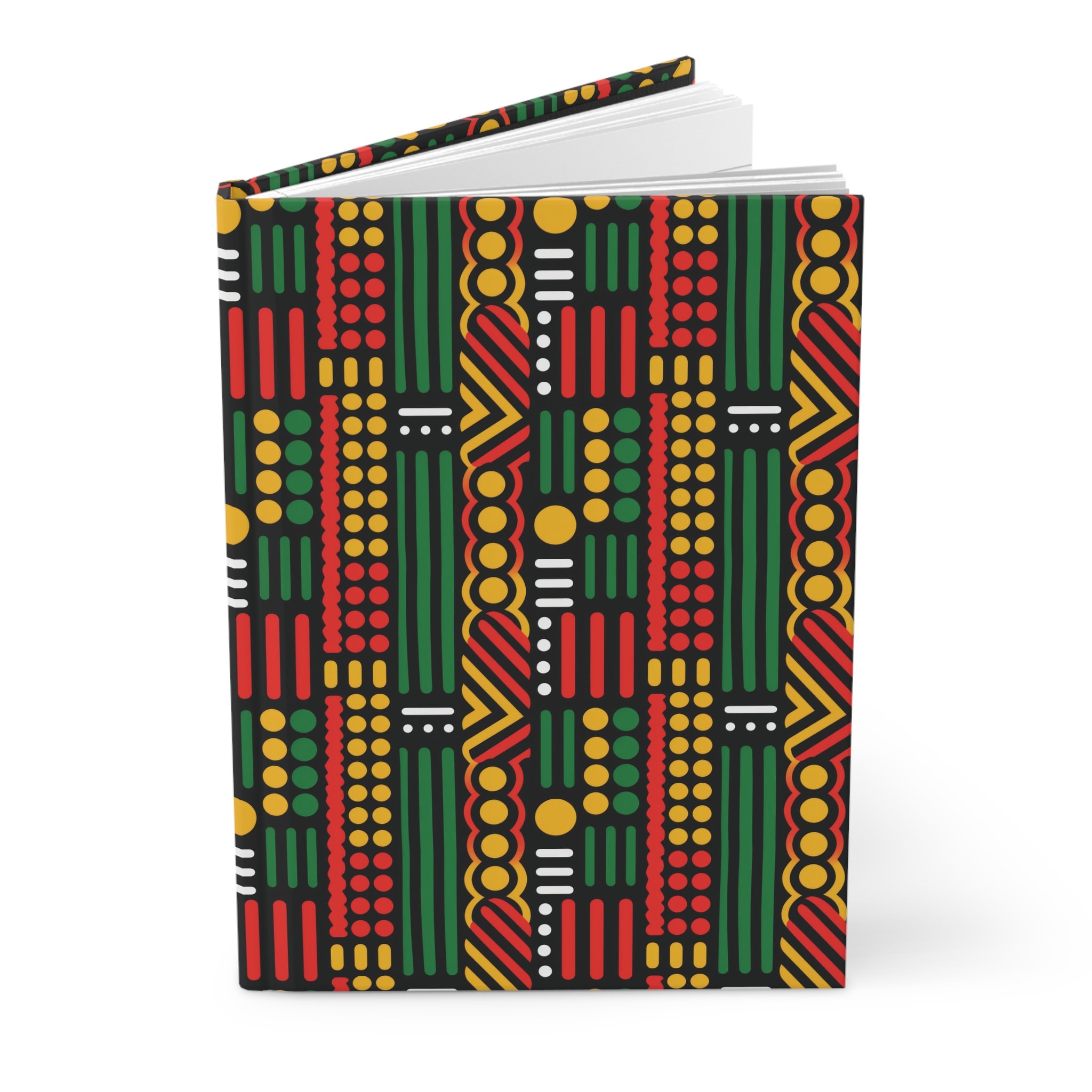 Colorful Pan African Hardcover Journal| Modern Ethnic Journal| Gift for ...