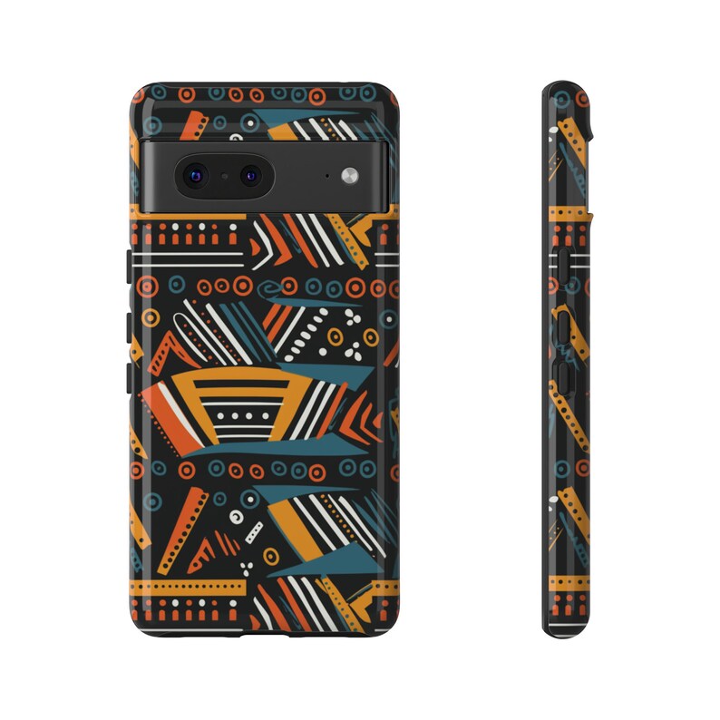 Kente Cloth African American Phone Case | iPhone 16, Samsung S25, S24 ...