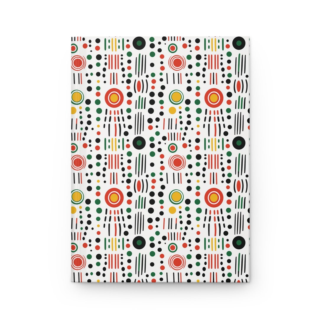 Colorful Artsy Modern Ethnic Journal| African American Hardcover ...