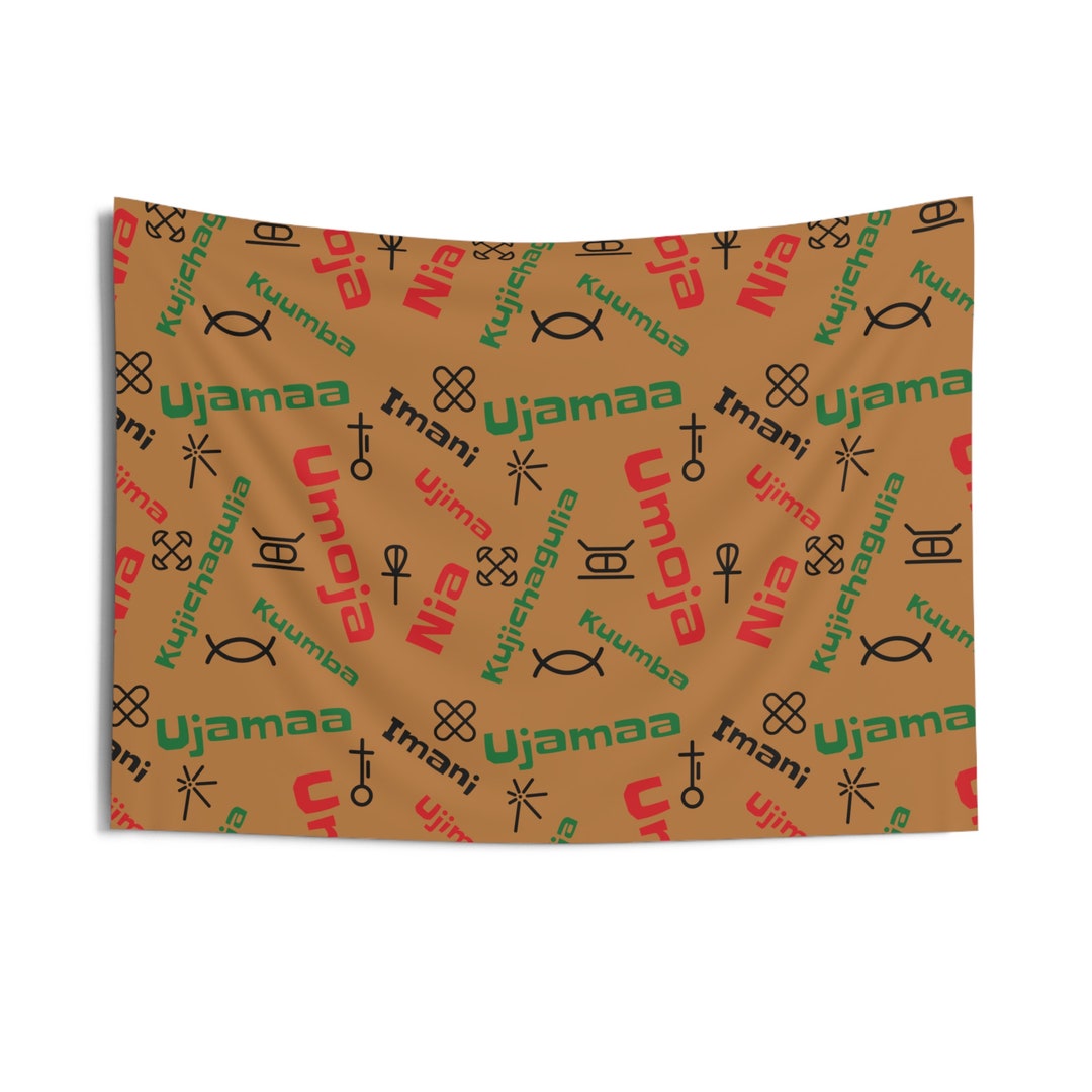Kwanzaa Decorations| Kwanzaa Indoor Wall Tapestries| Kwanzaa 7 ...