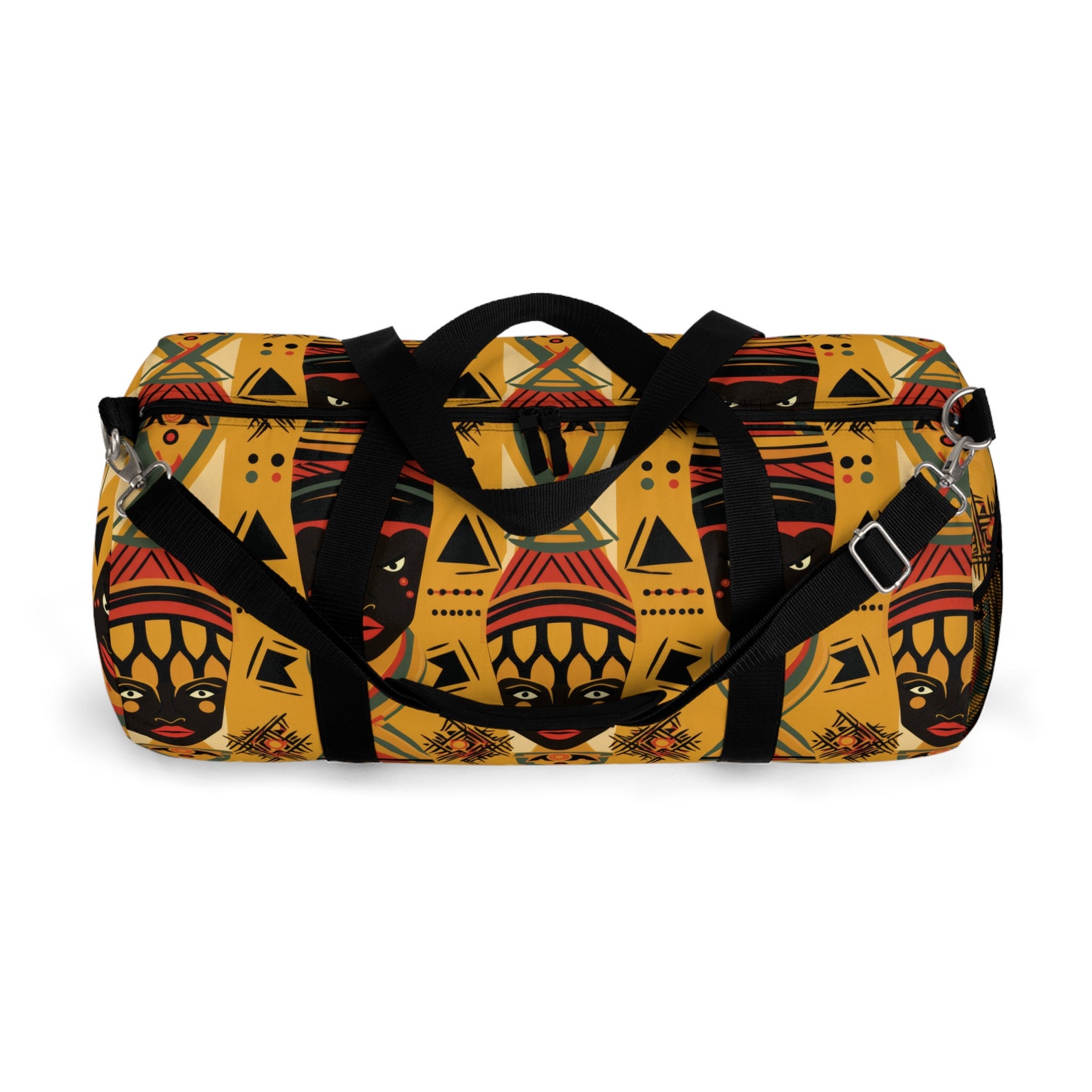 Modern African American Travel Duffle Bag| Modern African Print Bag ...
