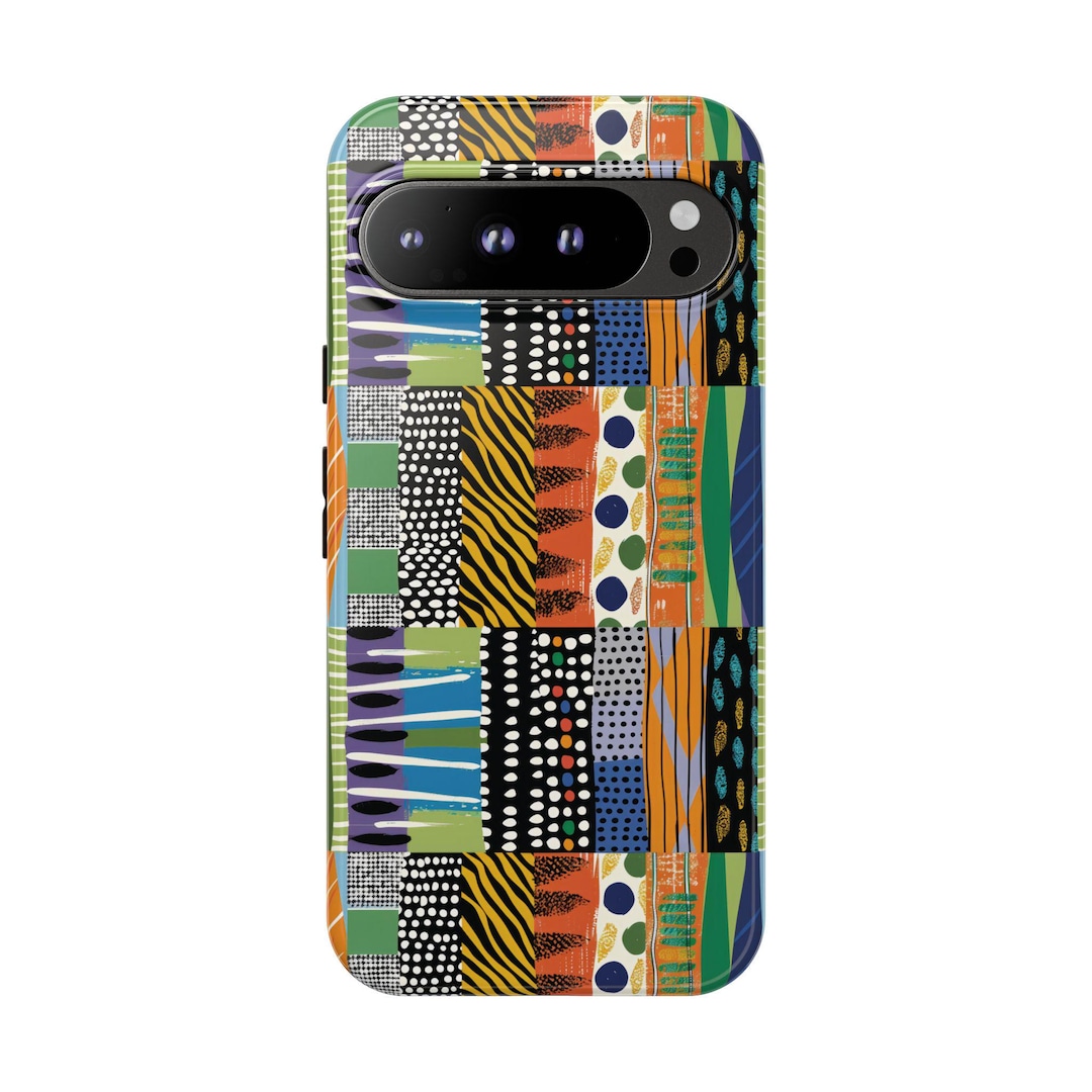 Modern Afro Ethnic iPhone 16, Samsung S25 S24, Pixel 9 8 Phone Case ...