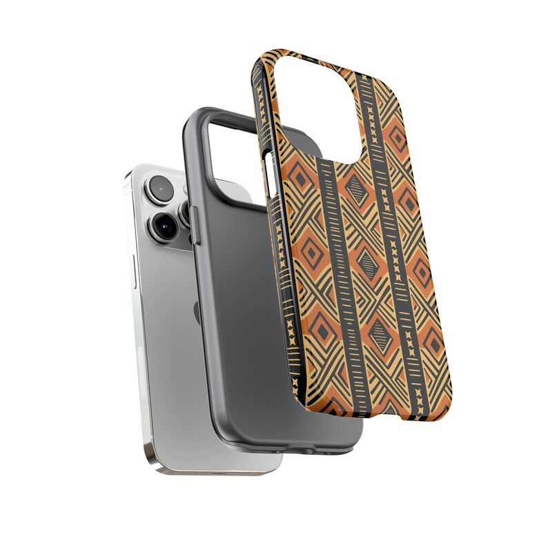 Mudcloth Inspired African American Phone Case Black Girl Magic Phone ...