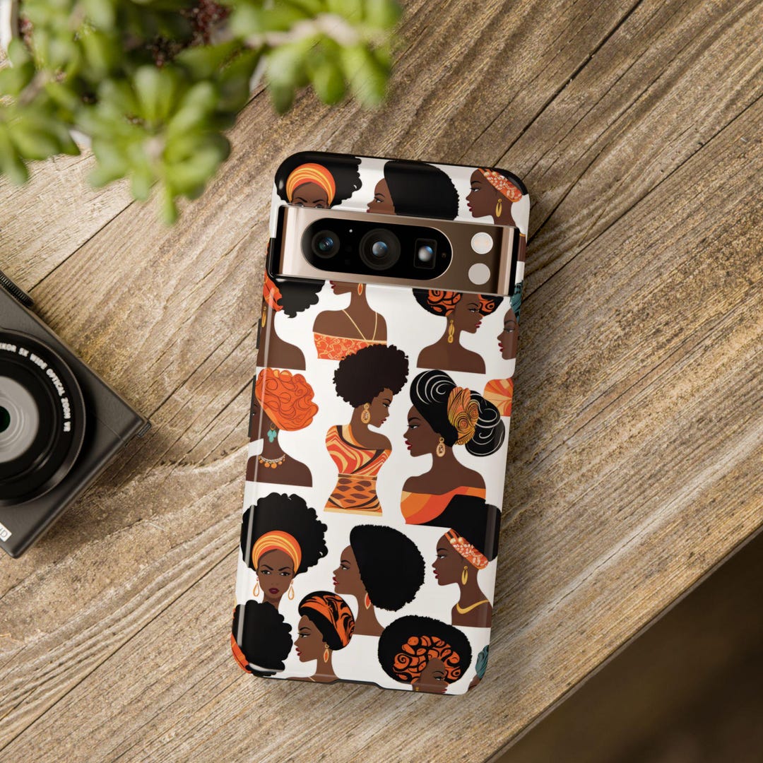 African American Phone Case | Black Women Hair Styles Gift 4 Her ...
