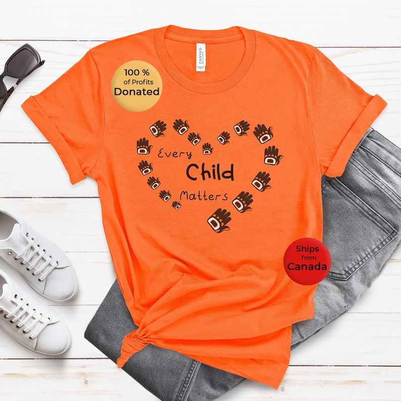 Orange Shirt Day 100 % of PROCEEDS DONATED | Every Child Matters Shirt ...