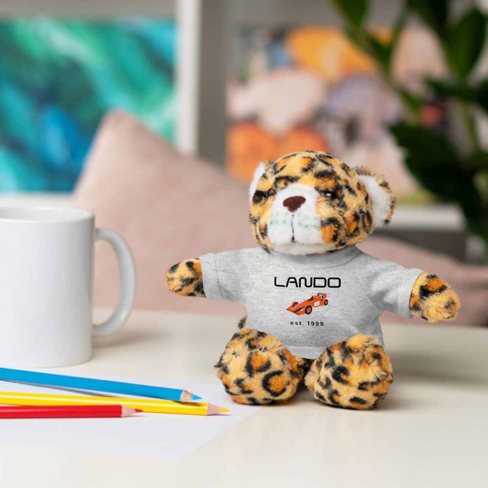 Lando Norris "lando" Formula 1 Teddy Bear - Perfect Gift for Mclaren ...