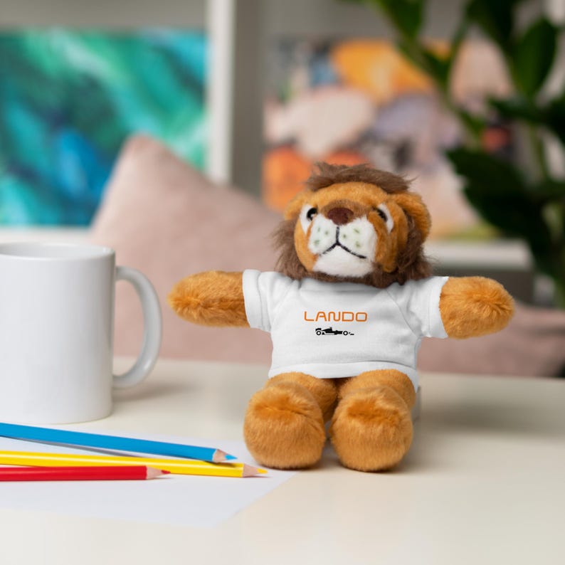 Lando Norris "lando" Formula 1 Teddy Bear - Perfect Gift for Mclaren ...