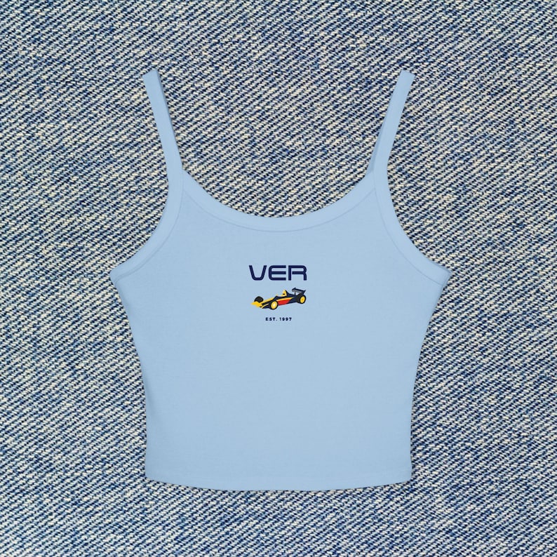 Max Verstappen Tank Top Red Bull Racing Crop Top F1 Merchandise, Racing ...