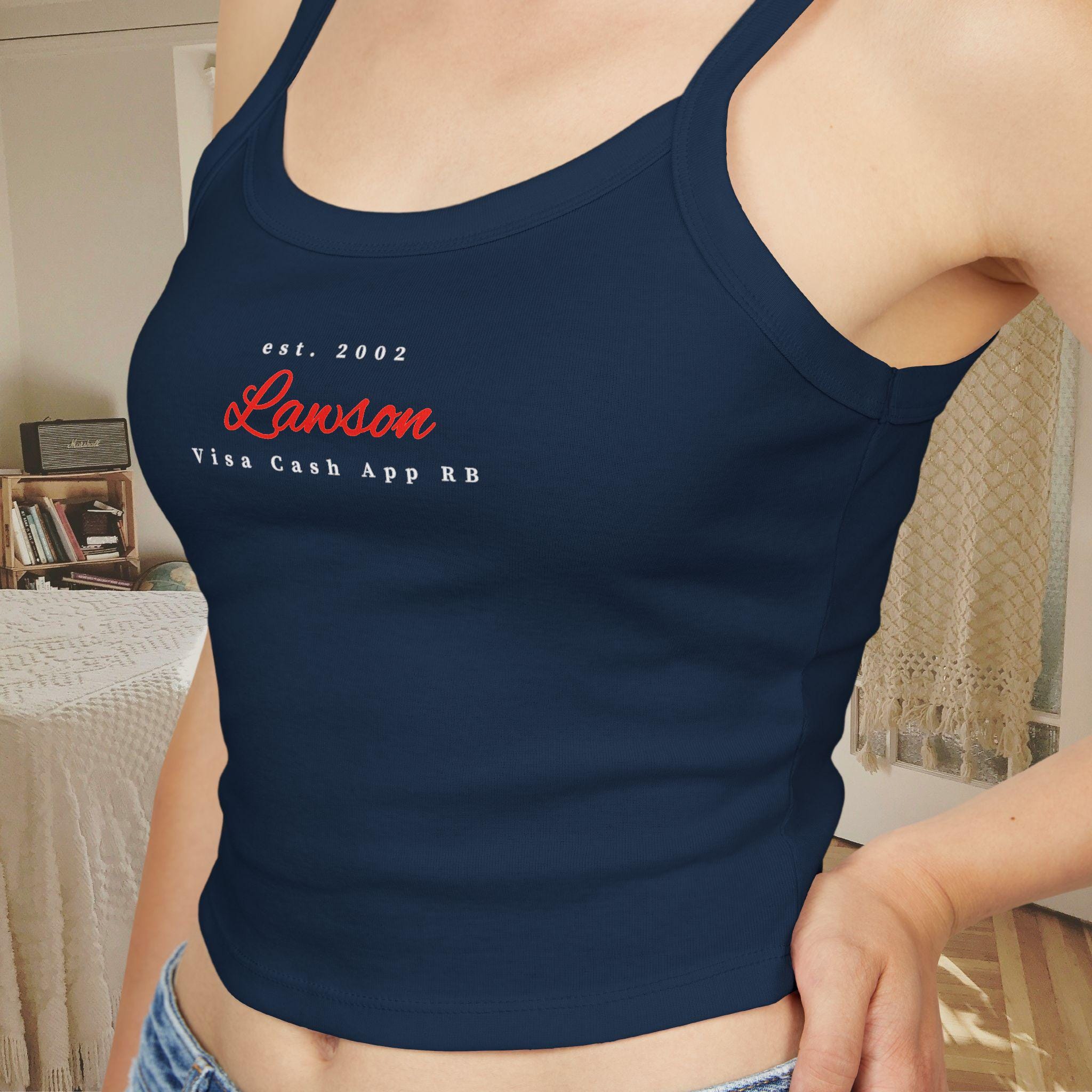 VCARB Cropped Tank Top, Isack Hadjar Visa Cash App Racing Bulls Liam ...