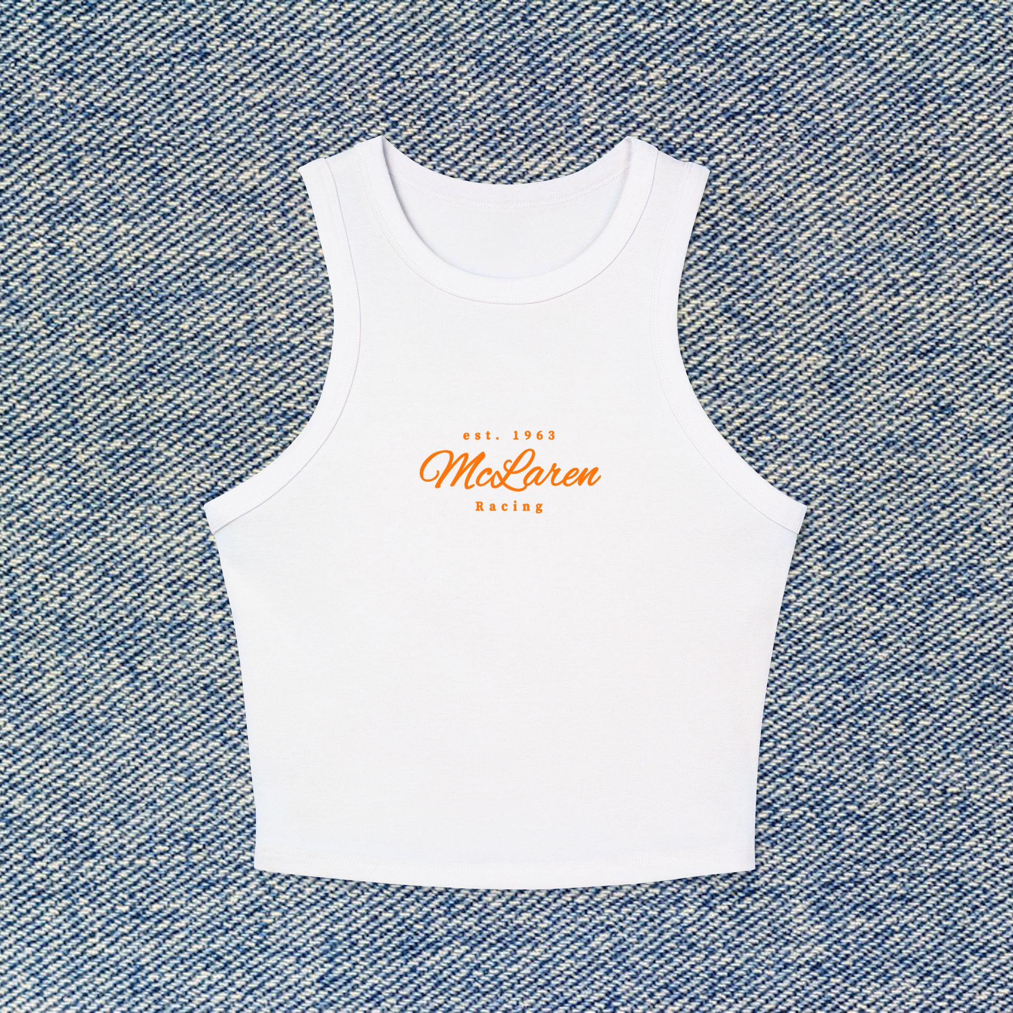 Mclaren Cropped Tank Top Lando Norris Oscar Piastri Women's Formula 1 ...