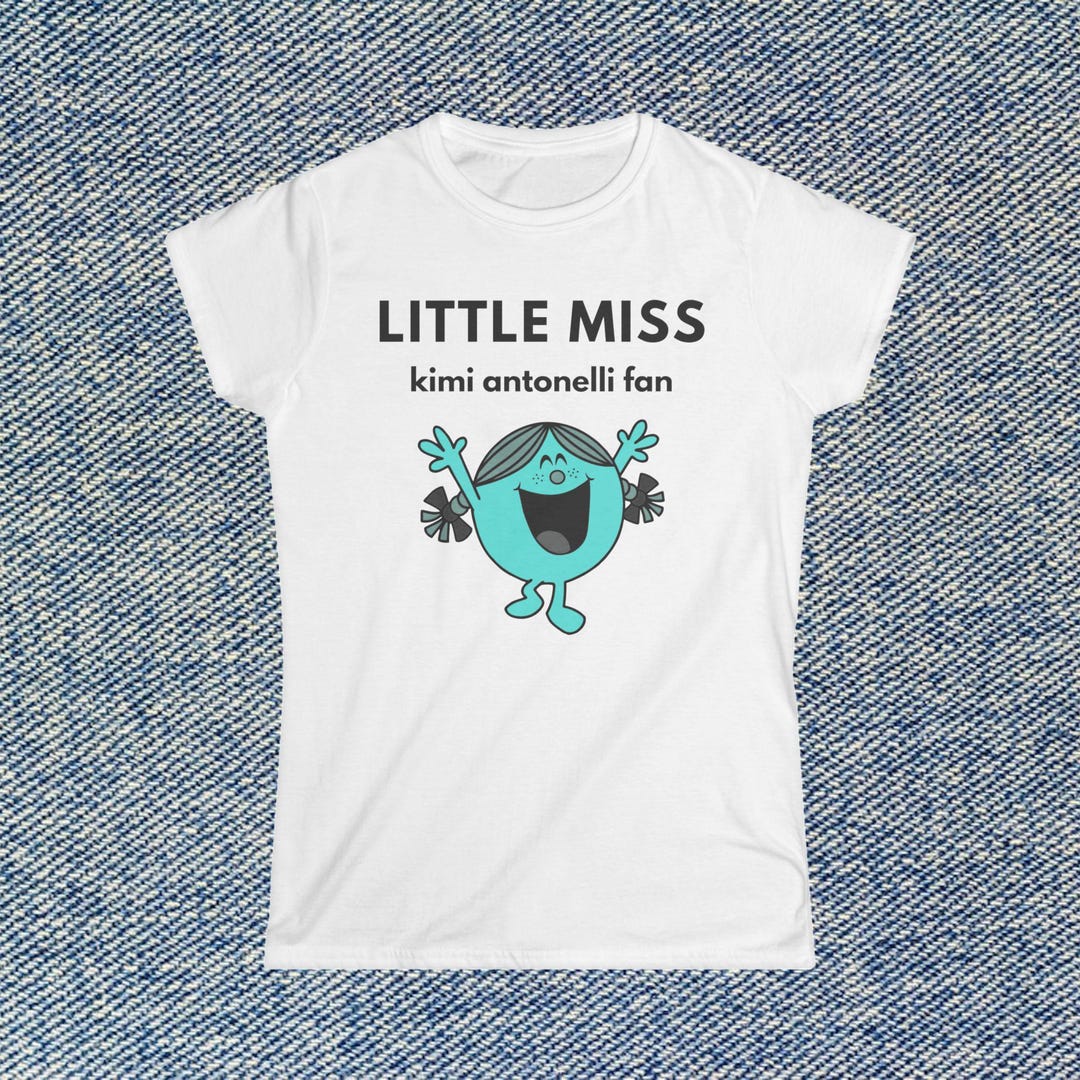 Little Miss Kimi Antonelli Fan T-shirt Mercedes AMG Petronas F1 Tee ...