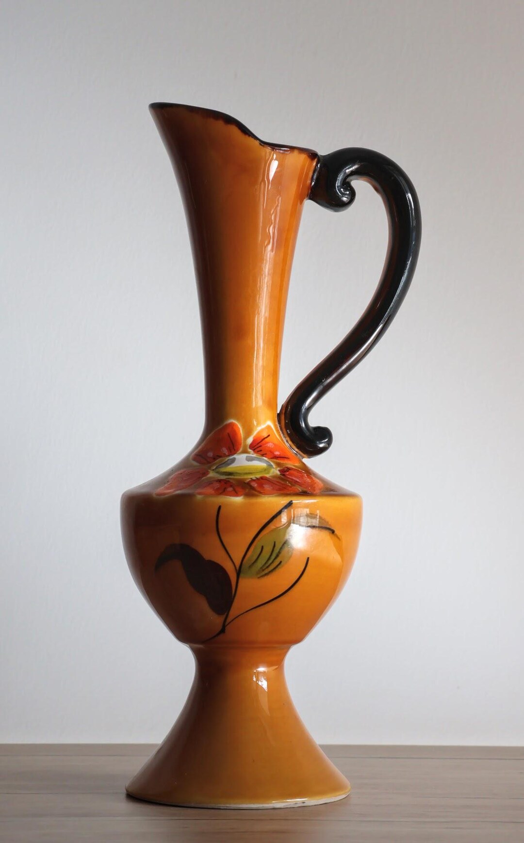 Vintage Poët-laval Glazed Stoneware Vase, Isabelle Model • Handmade ...