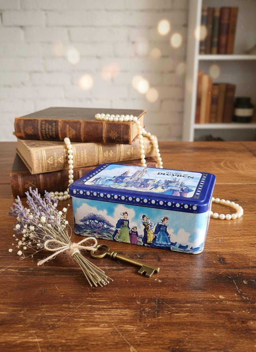 Candy Tin • Pleyben Biscuit Tin • Massilly Tin • Kitchen Storage ...