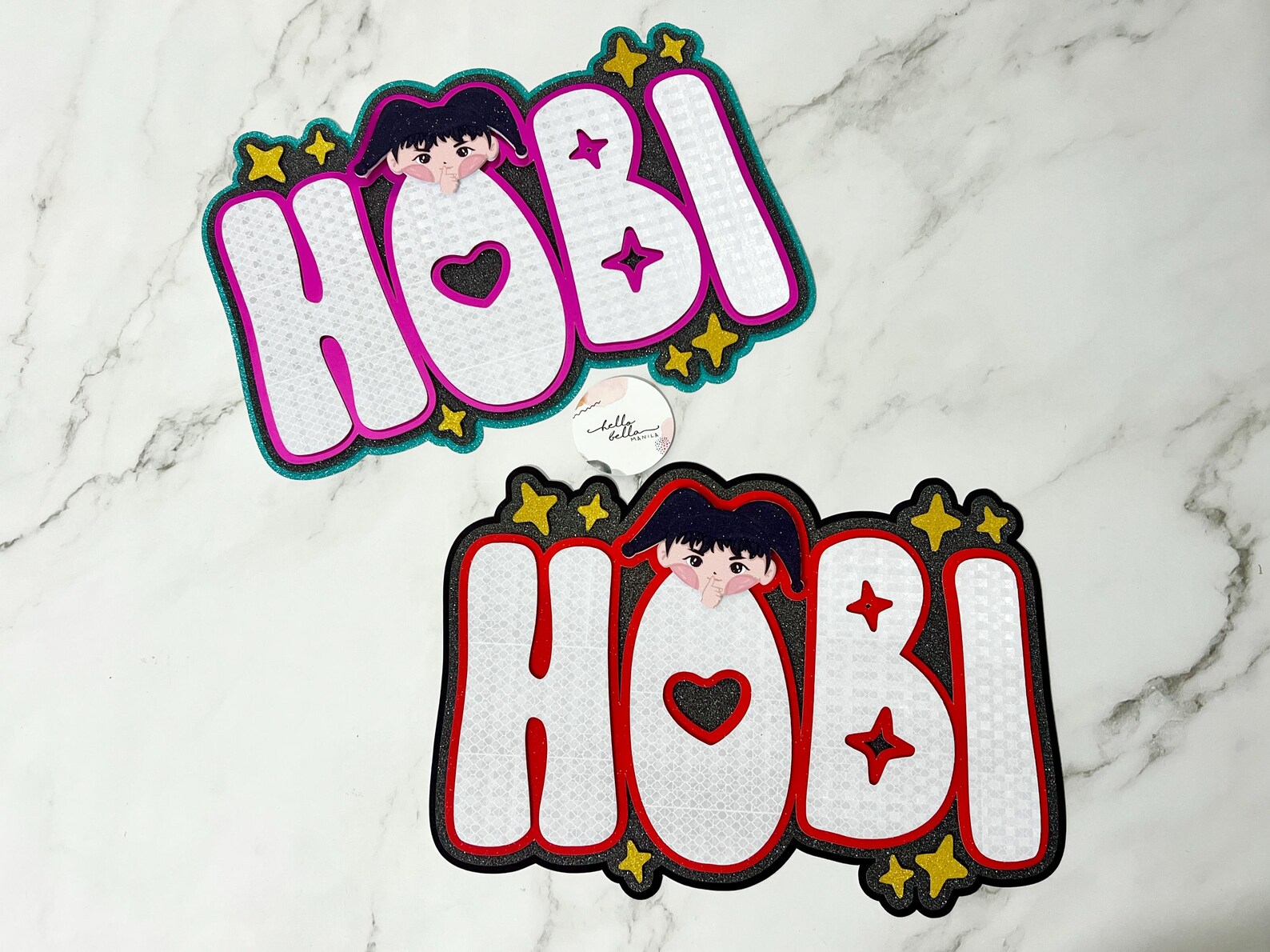 J-hope Kpop Hand Banner | J-hope Name Banner | 3D Hand Banner | 3D Name ...