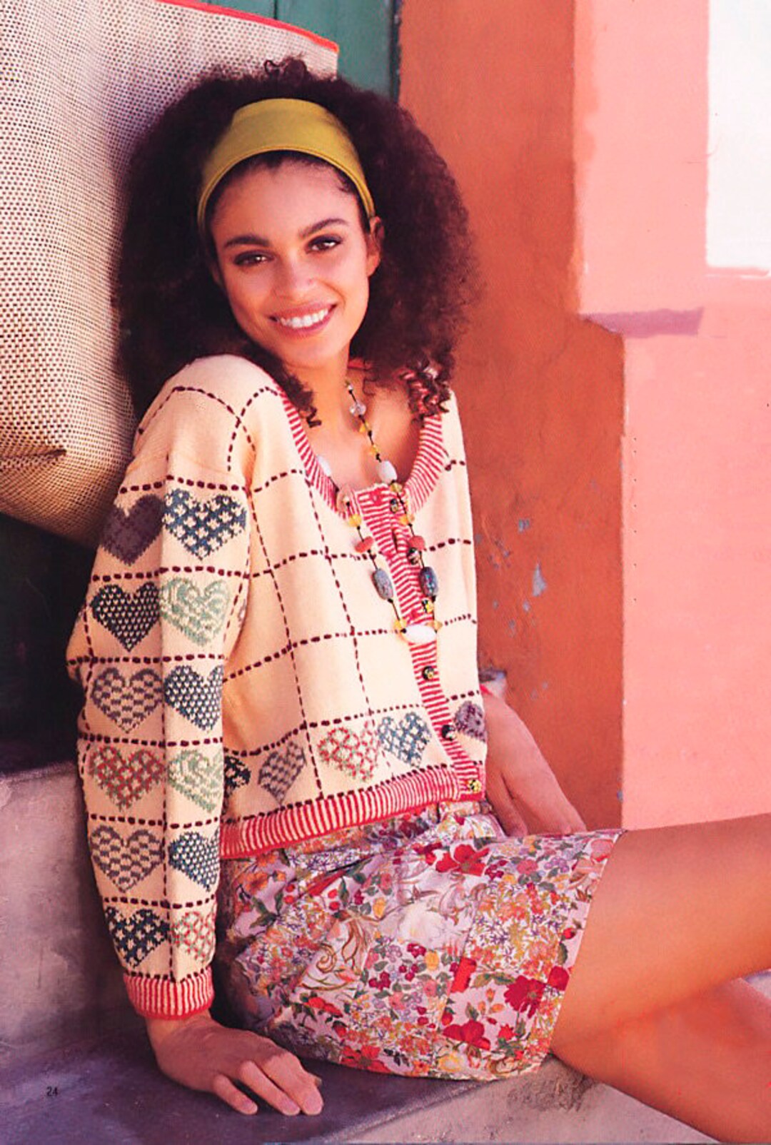 Knitting Close Fitting Garter Stitch Cardigan With Rib Top - Etsy