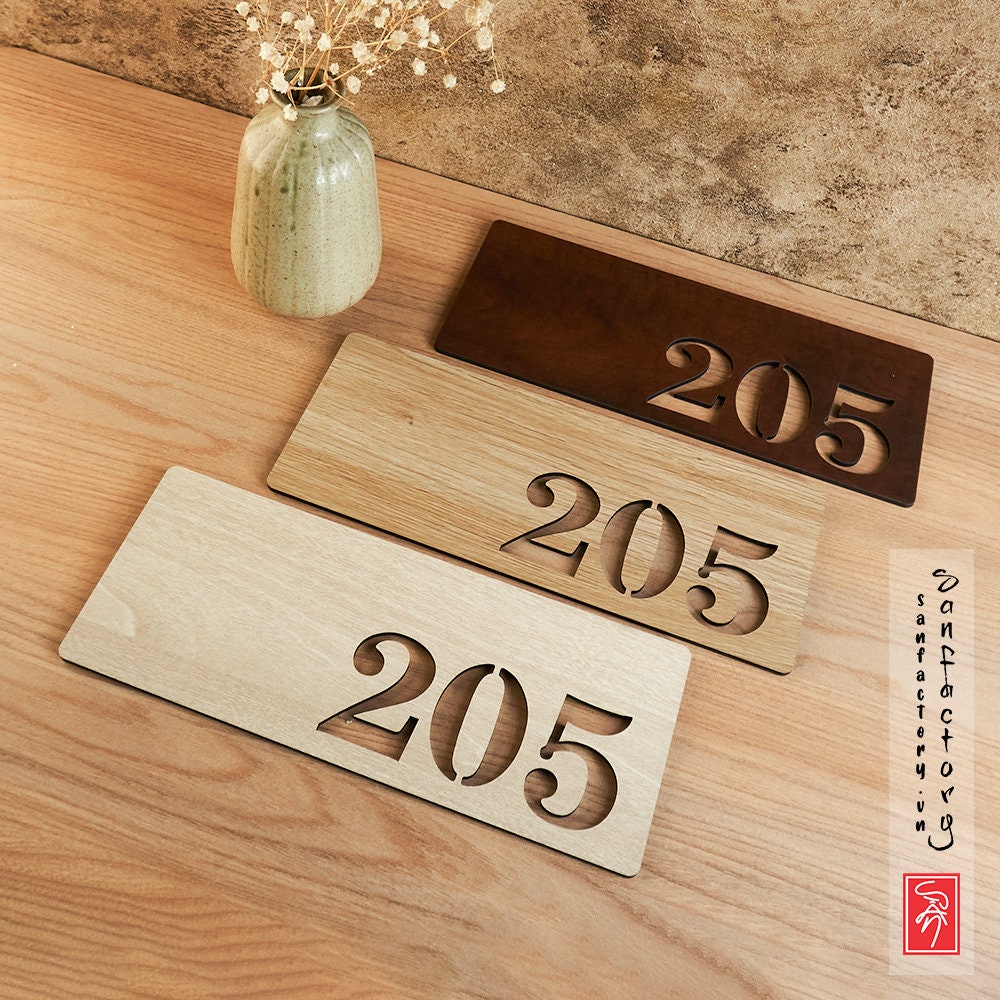 Modern Number Door Sign Plaque , Numbers Address Signage , Door Number ...