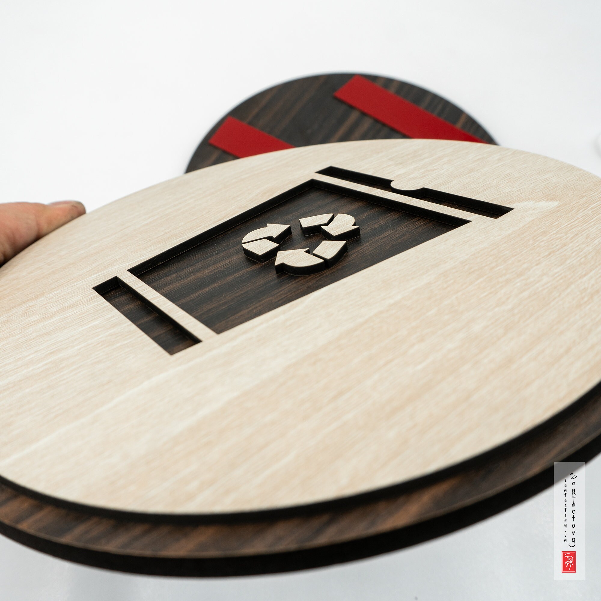 Recycling Bin Sign , Trash and Recycle Signs , Garbage Label , Recycle ...