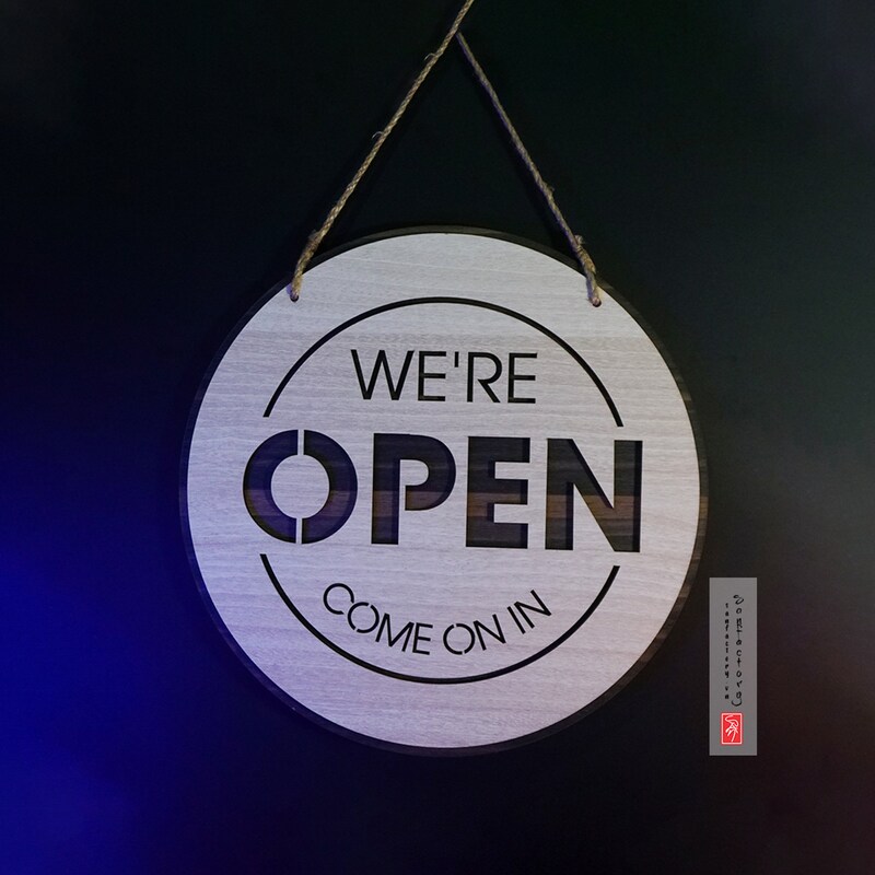 Vintage Open Sign - Etsy