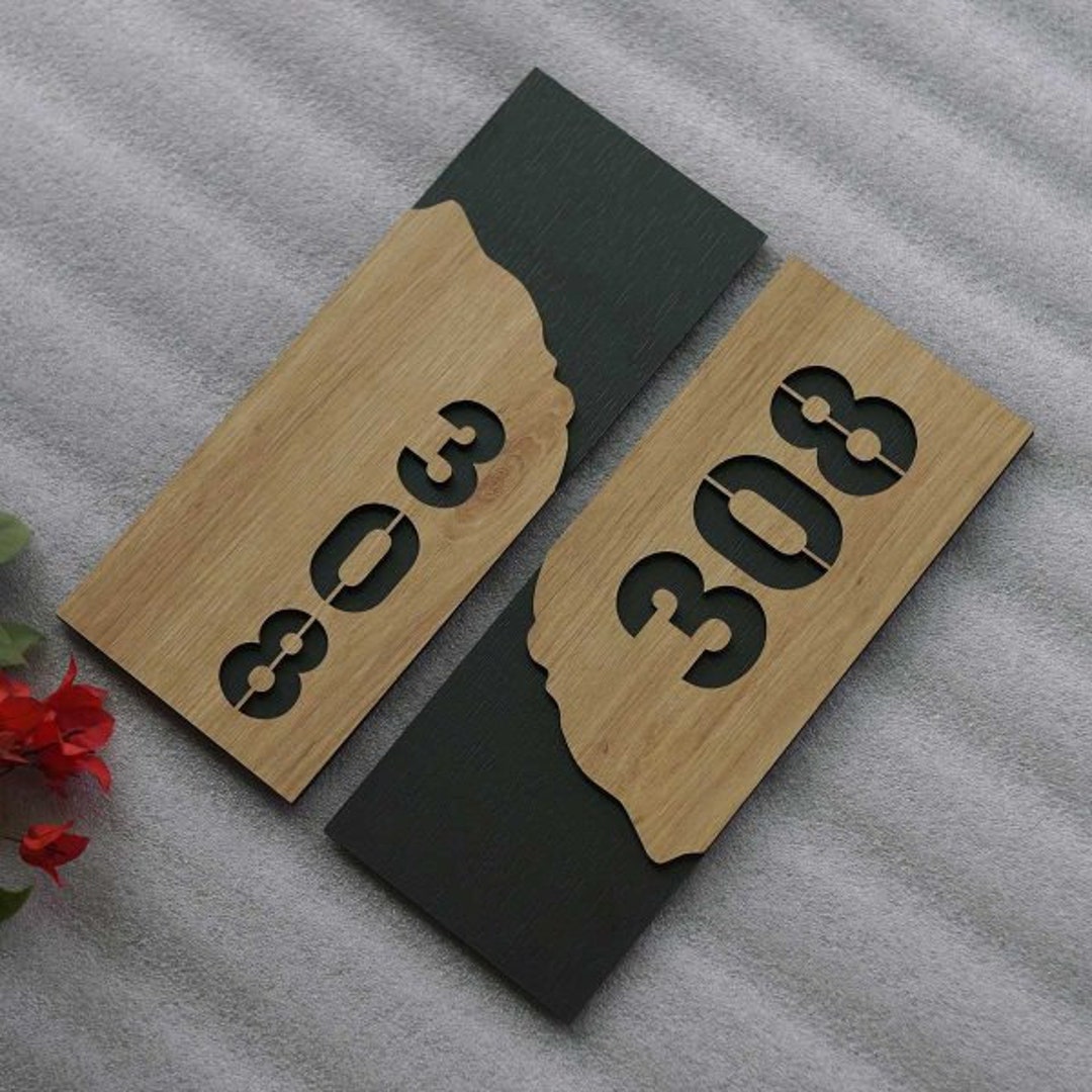 Custom House Numbers ,door Sign Plaque, Numbers Address Signage, Door ...