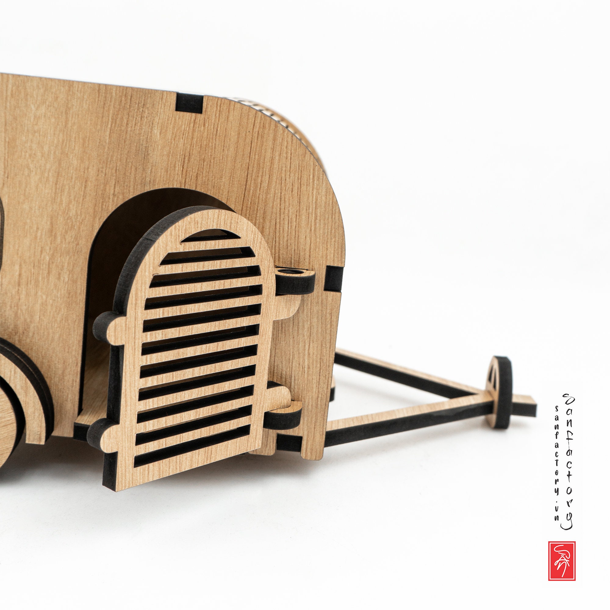 Wooden Hamster House Hamster Furniture Furnishings, Cage Decoration ...