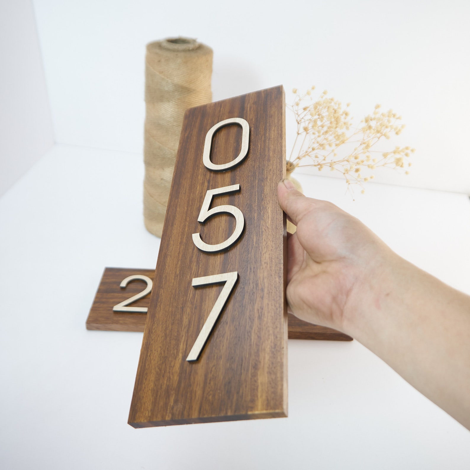 Modern Number Door Sign Plaque , Numbers Address Signage , Door Number ...