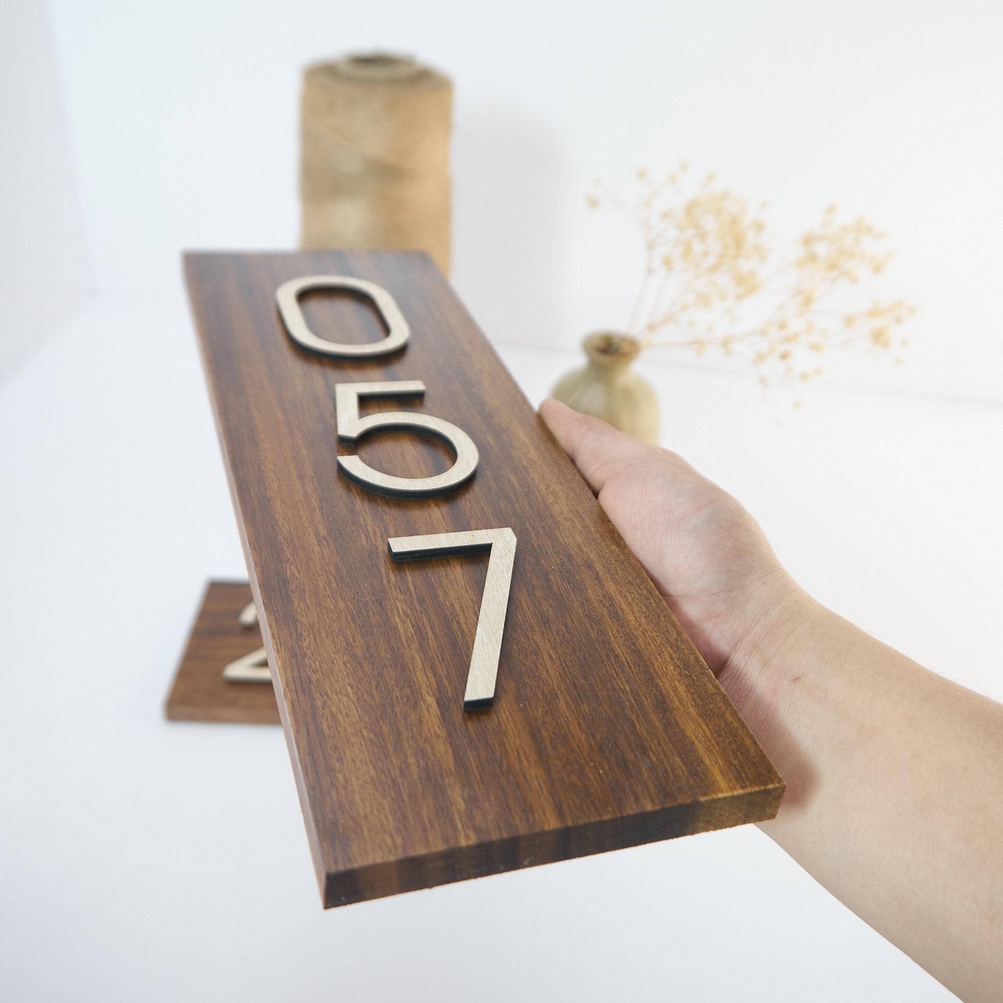 Modern Number Door Sign Plaque , Numbers Address Signage , Door Number ...