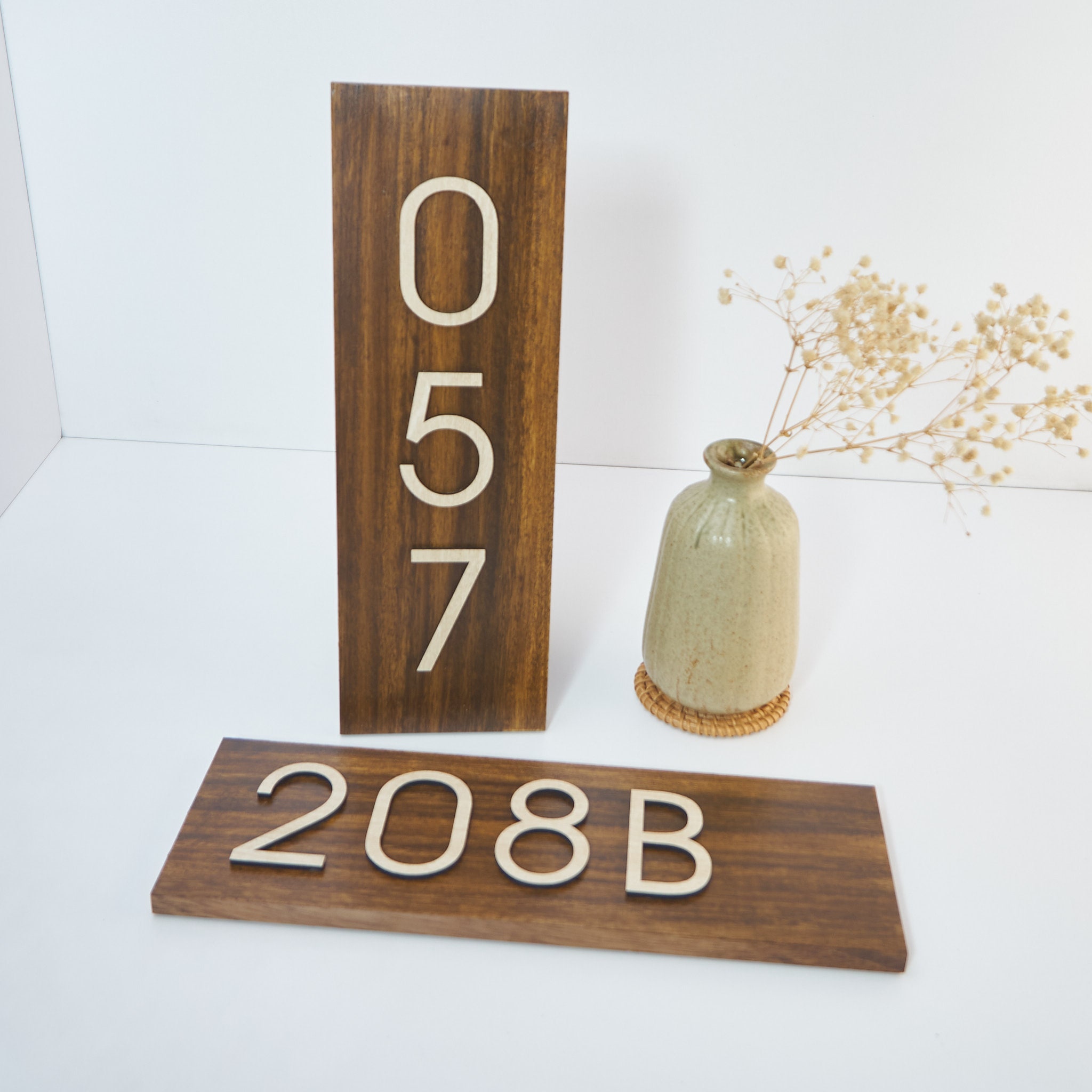 Modern Number Door Sign Plaque , Numbers Address Signage , Door Number ...