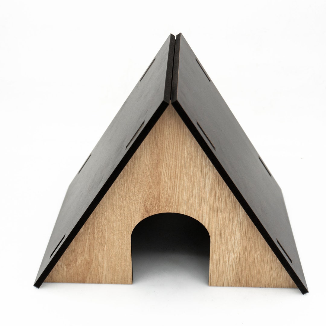 Wooden Hamster House | Hamster Furniture Furnishings, Cage Decoration ...