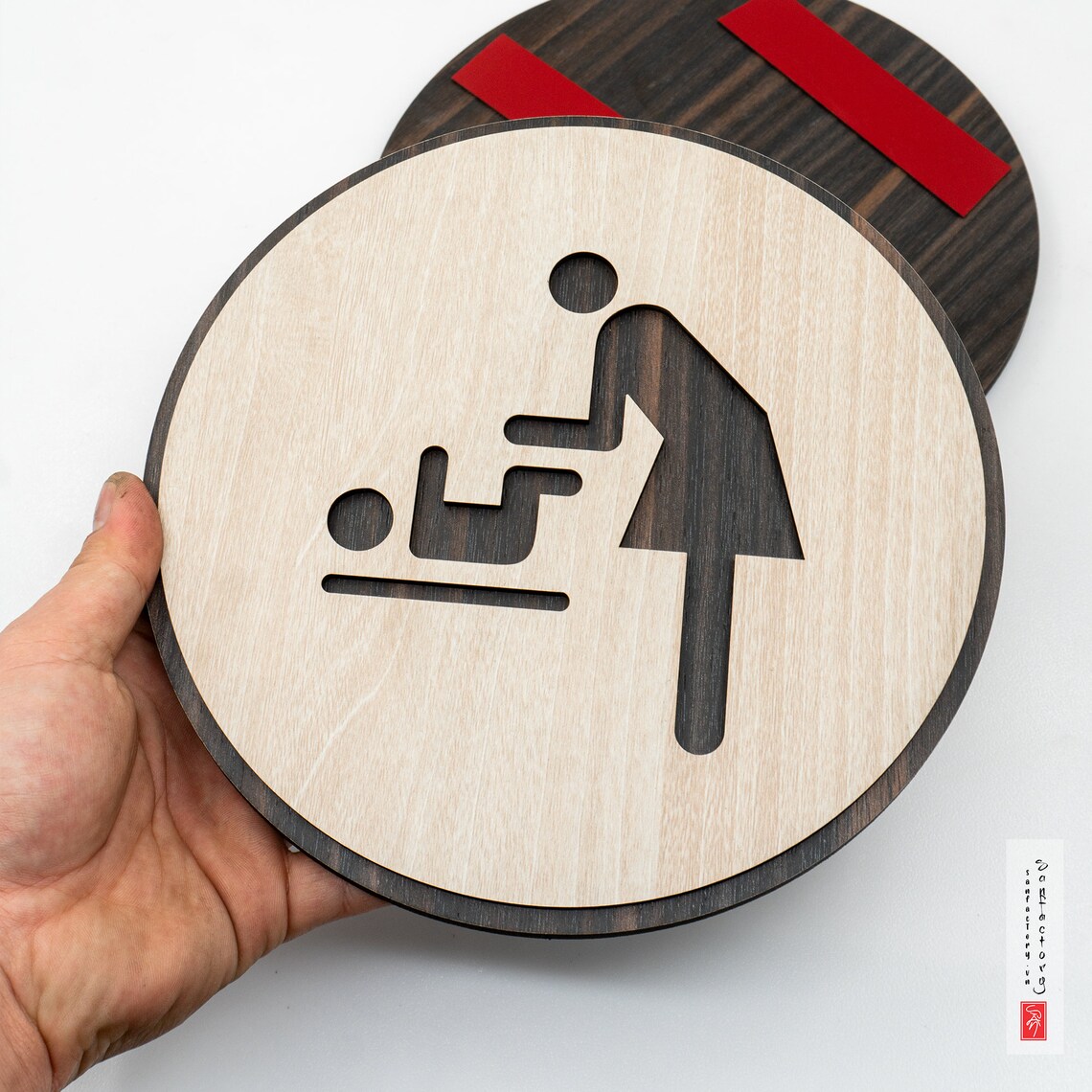 Baby Changing Station Sign Nursery Sign Office Door Sign Baby Sign for ...