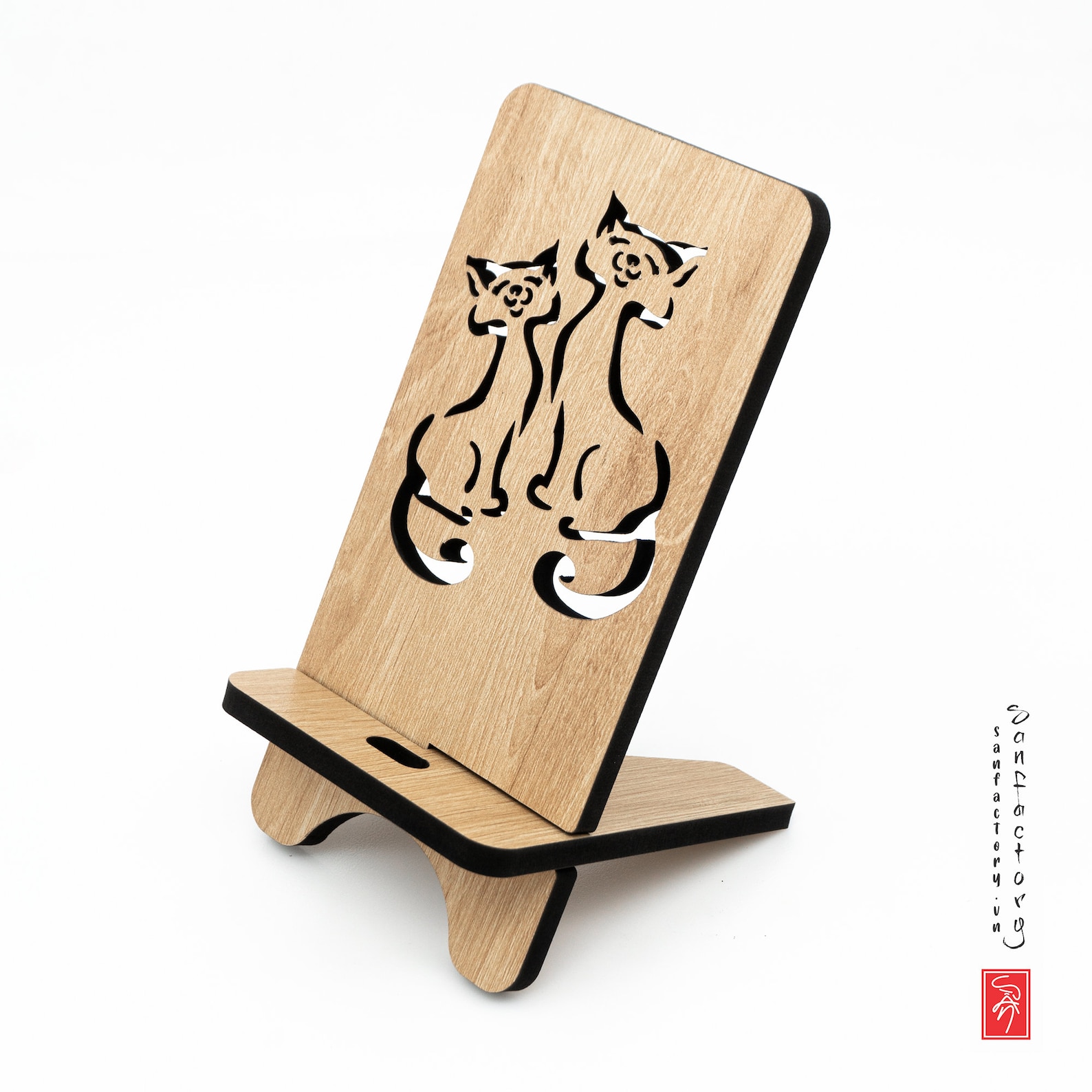 Wooden Phone Stand | Phone Holder |phone Dock |phone Mount |desk Phone ...
