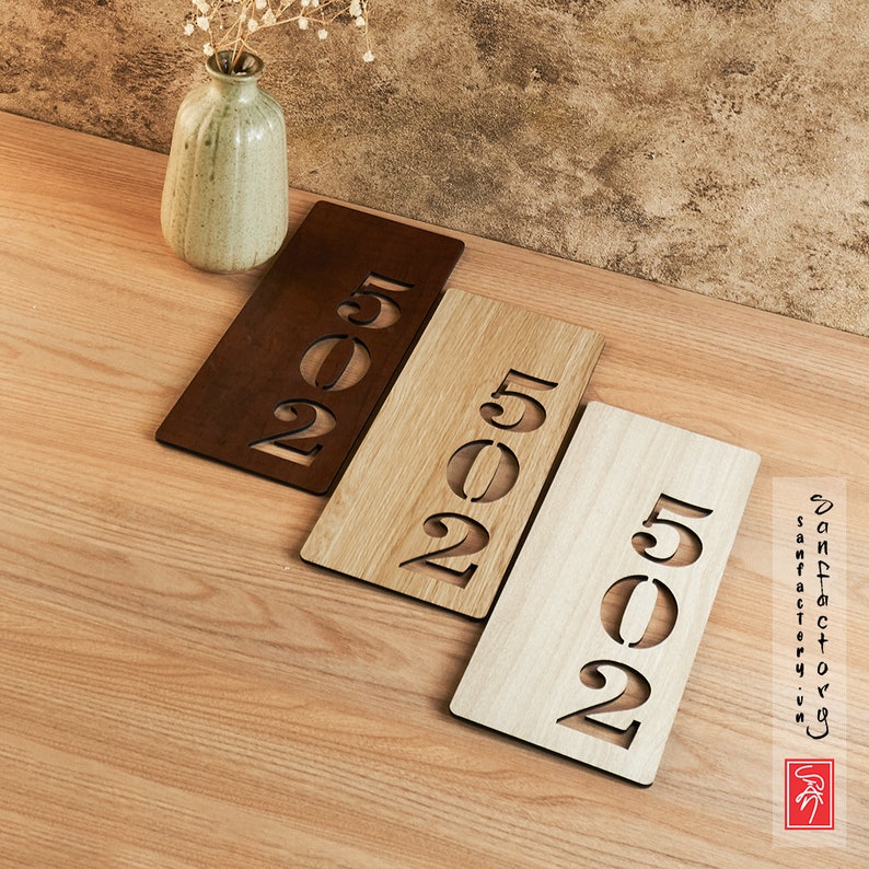 Modern Number Door Sign Plaque , Numbers Address Signage , Door Number ...