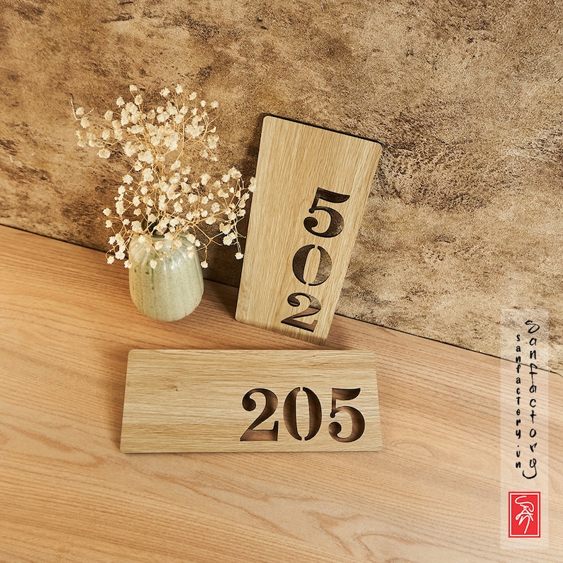 Modern Number Door Sign Plaque , Numbers Address Signage , Door Number ...