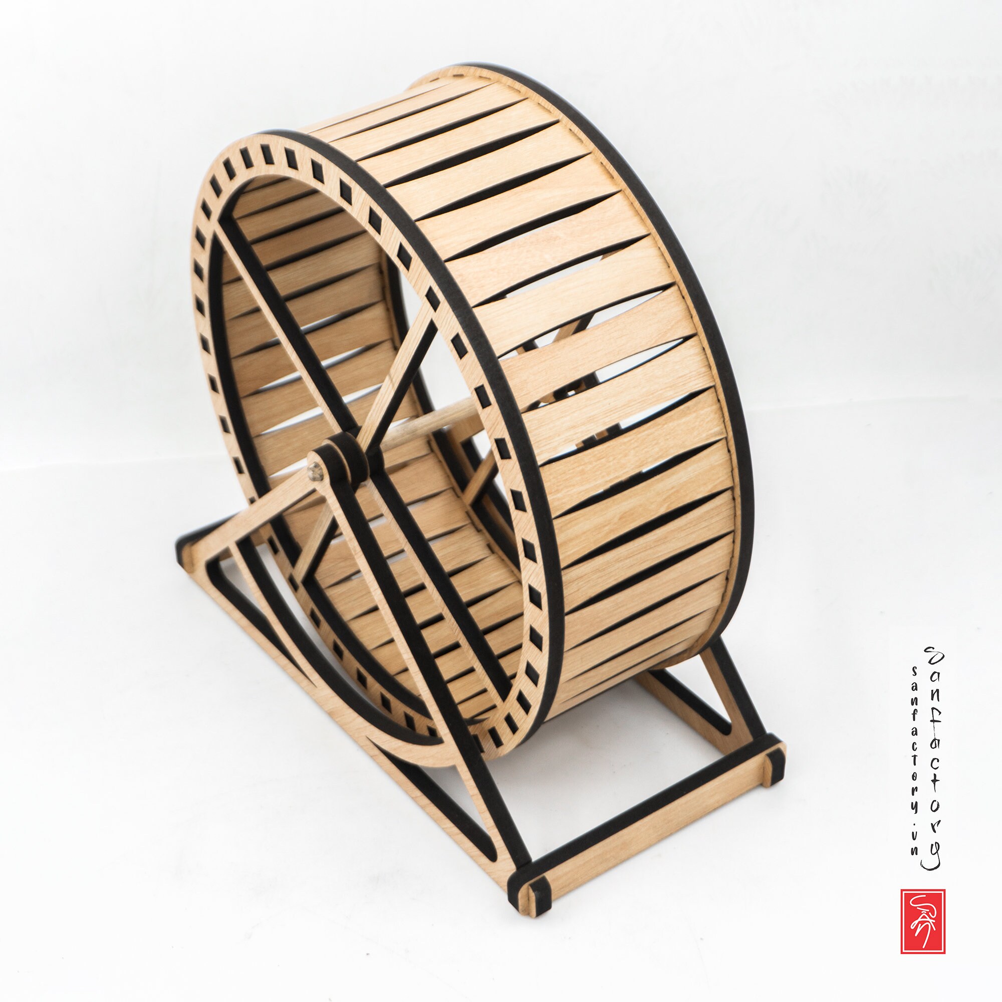 Wooden Hamster House | Hamster Furniture Furnishings, Cage Decoration ...