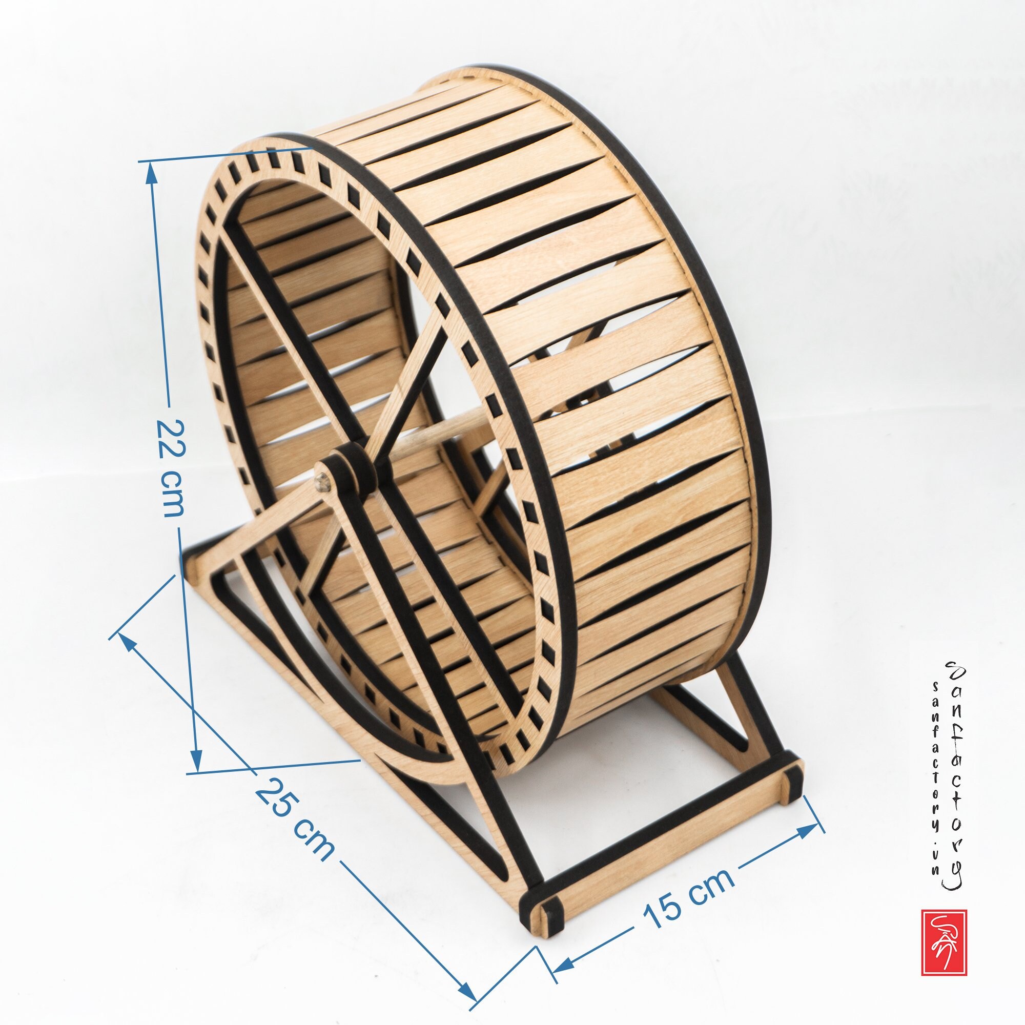 Wooden Hamster House Hamster Furniture Furnishings, Cage Decoration ...