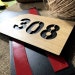 Custom House Numbers ,door Sign Plaque, Numbers Address Signage, Door ...