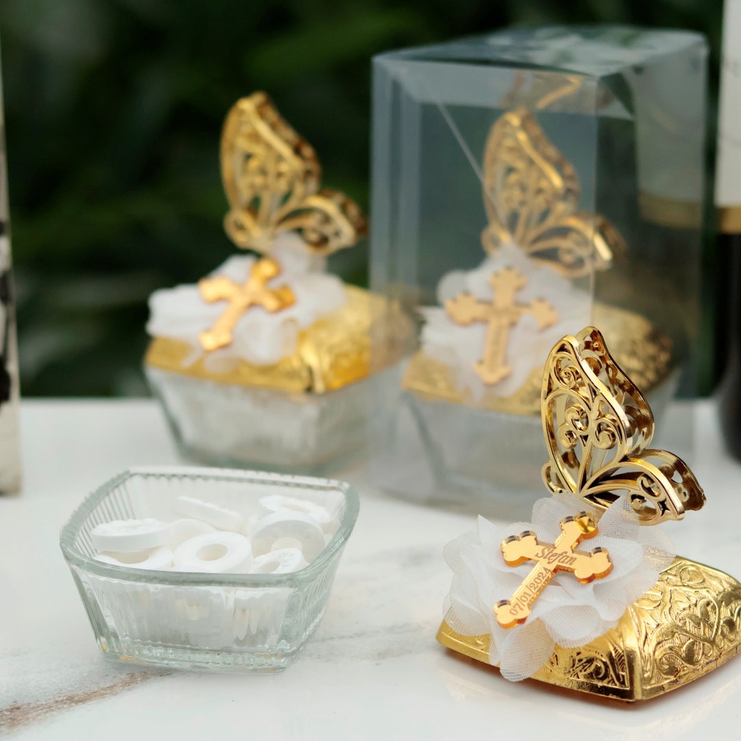 Personalized Candy Dishes for Any Occasion | Butterfly Lid Candy Jar ...