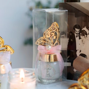 Luxury Baby Shower Favors | Elegant Butterfly Lid Candles | Unique ...