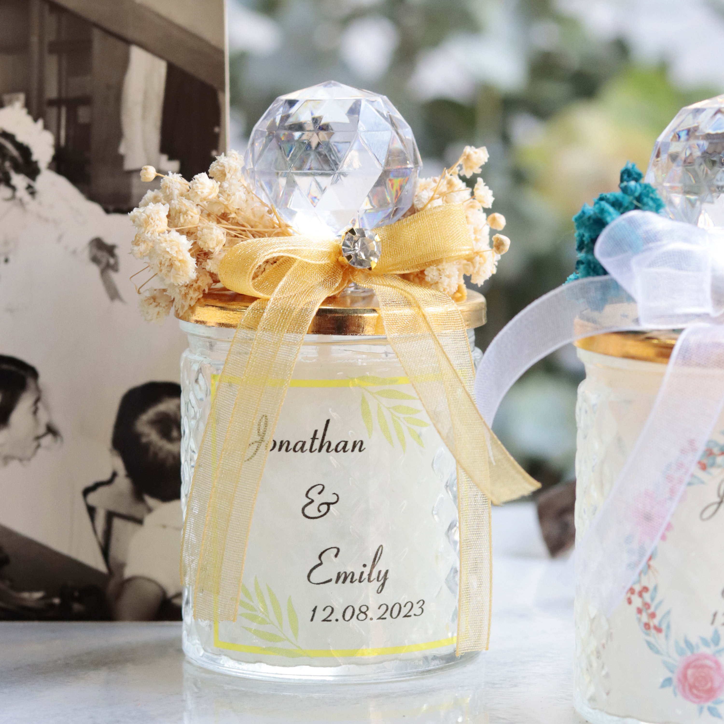 Elegant Candle Favors Luxury Gold Lid Wedding Favor - Etsy