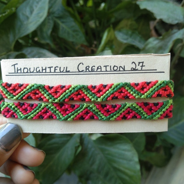 Watermelon Bracelet - Etsy