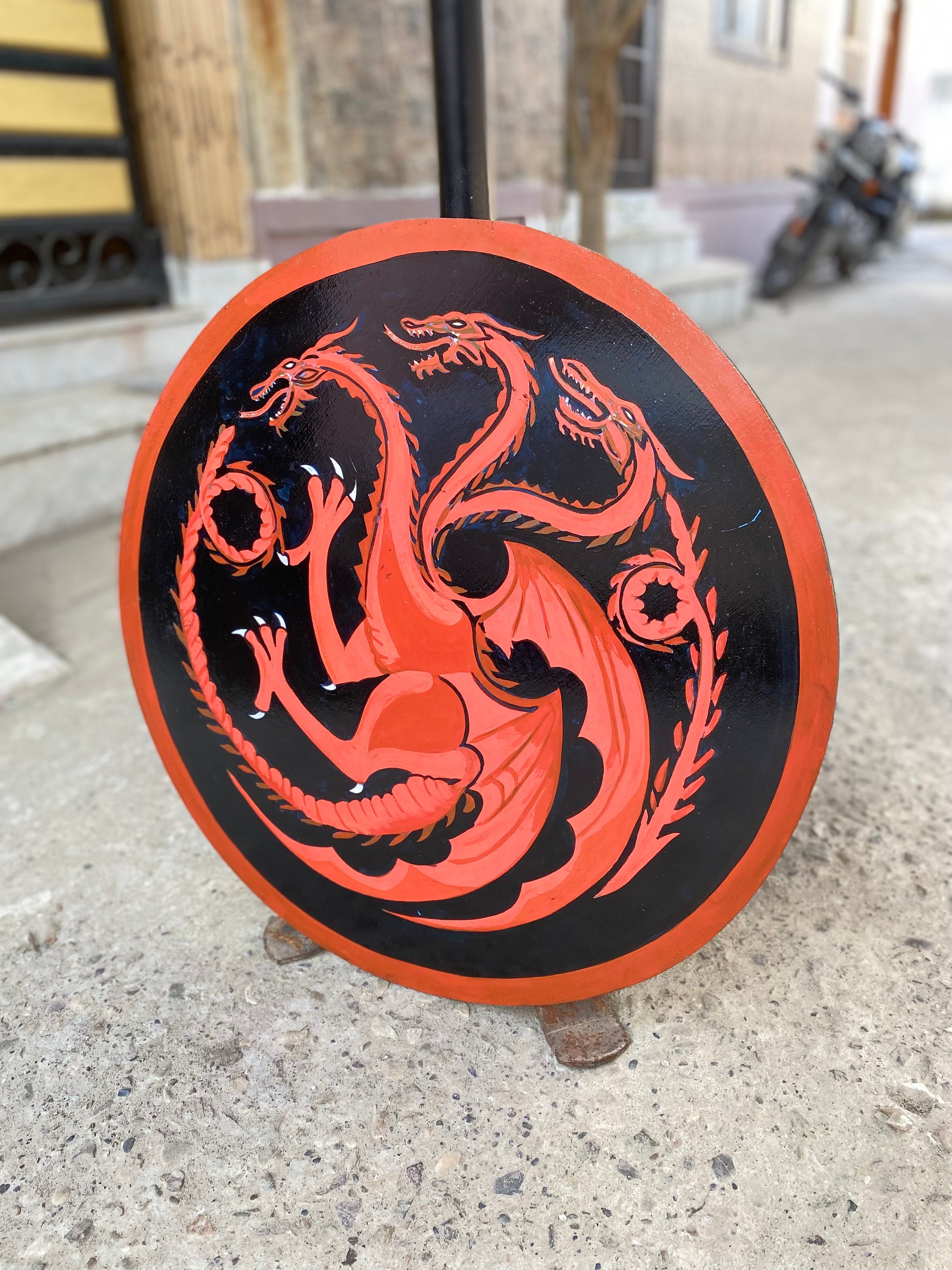 Medieval Game of Thorns Viking Shield Handicraft Best - Etsy