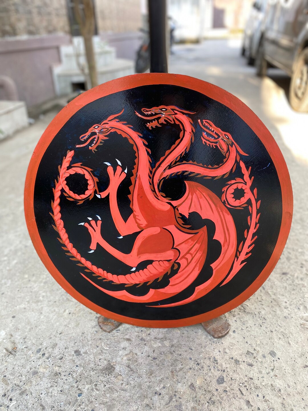 Medieval Game of Thorns Viking Shield Handicraft Best - Etsy