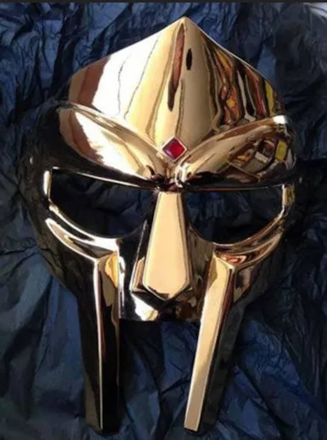 MF Doom Gladiator Brass Mask Design Face Roleplay Limited Edition ...