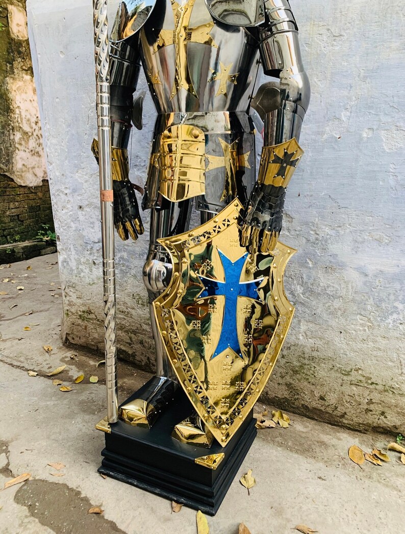 Medieval Knight Armor/ Suit of Armor Stainless Steel Full Body Armour ...